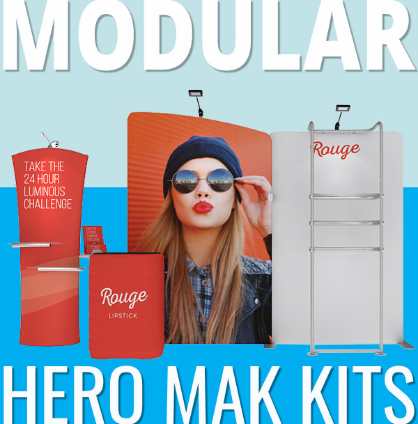 Meet our Hero line of Exhibits – Trade Show Displays by AppleDisplays.com