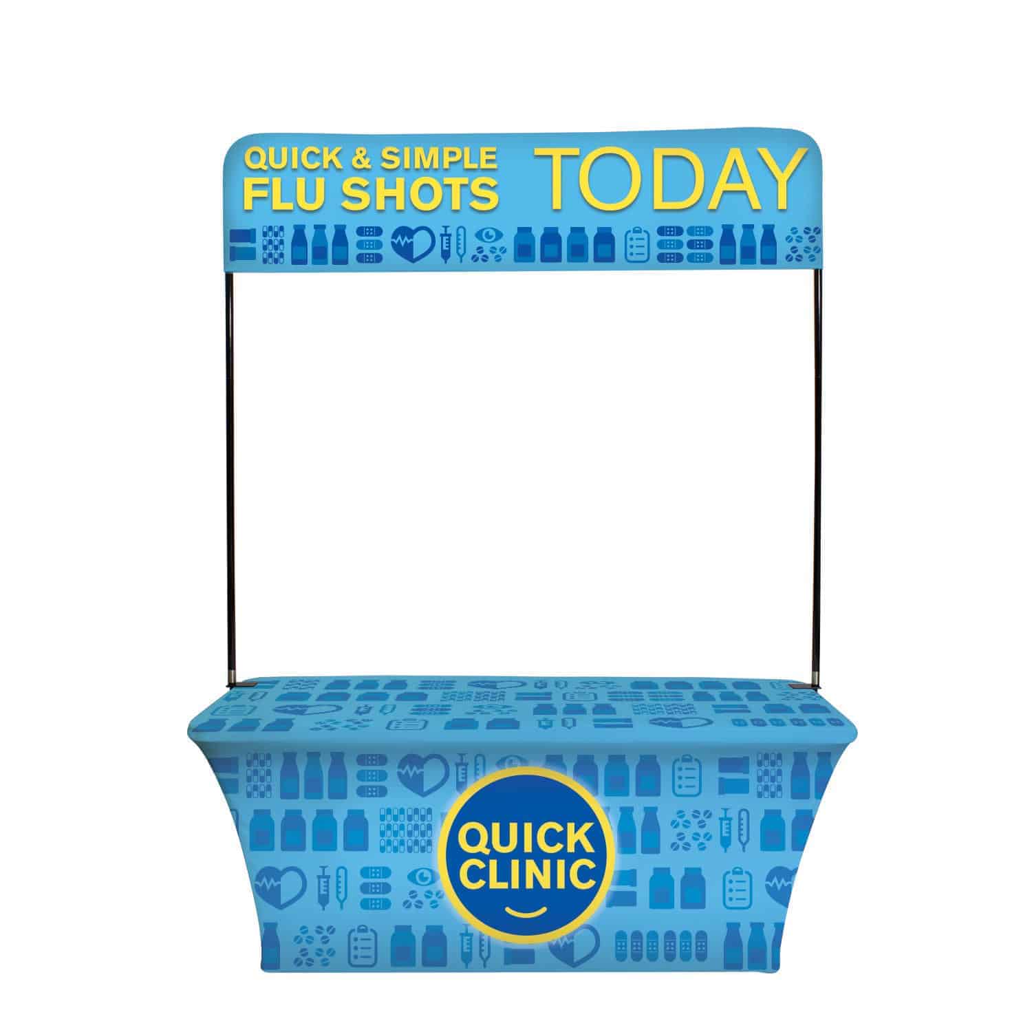 PERCH Table Top Banner Display – Trade Show Displays by AppleDisplays.com