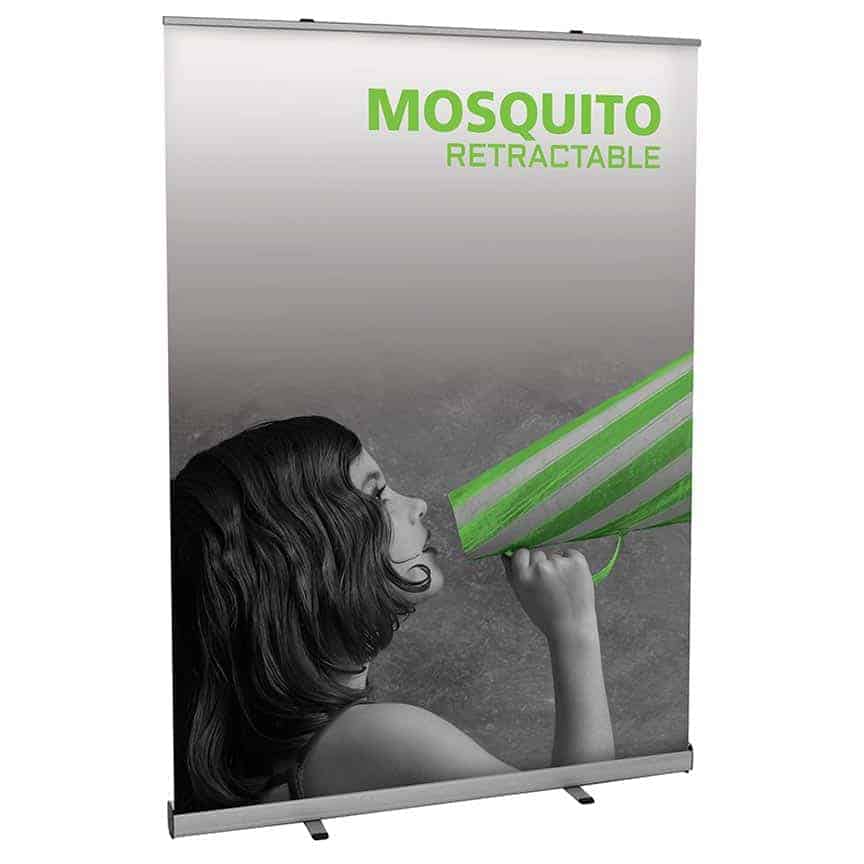 Basic Retractor Roll-Up Display – Trade Show Displays by AppleDisplays.com