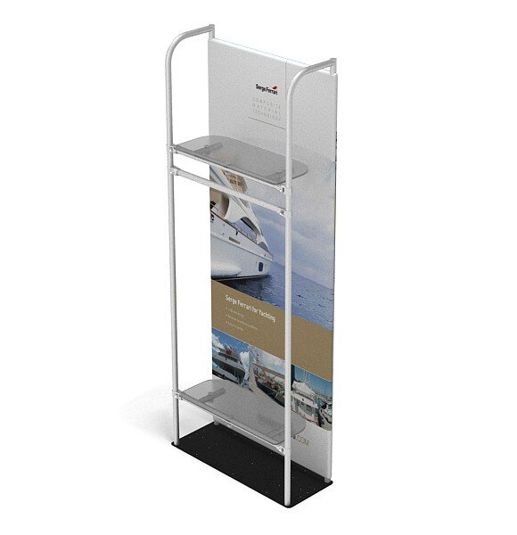 Exhibit Display Retail Display with Shelving Garment – Trade Show ...